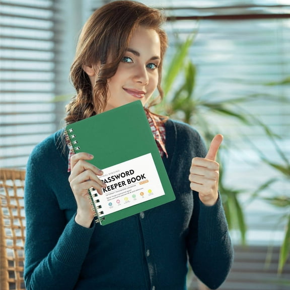 Elegant Password Book With Alphabetical Tabs,Hardcover Password Book ...