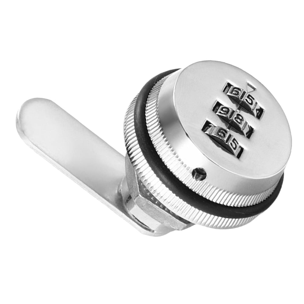 Password Combination Cam Lock Lockbox Lockers Drawer Silver - Walmart.com
