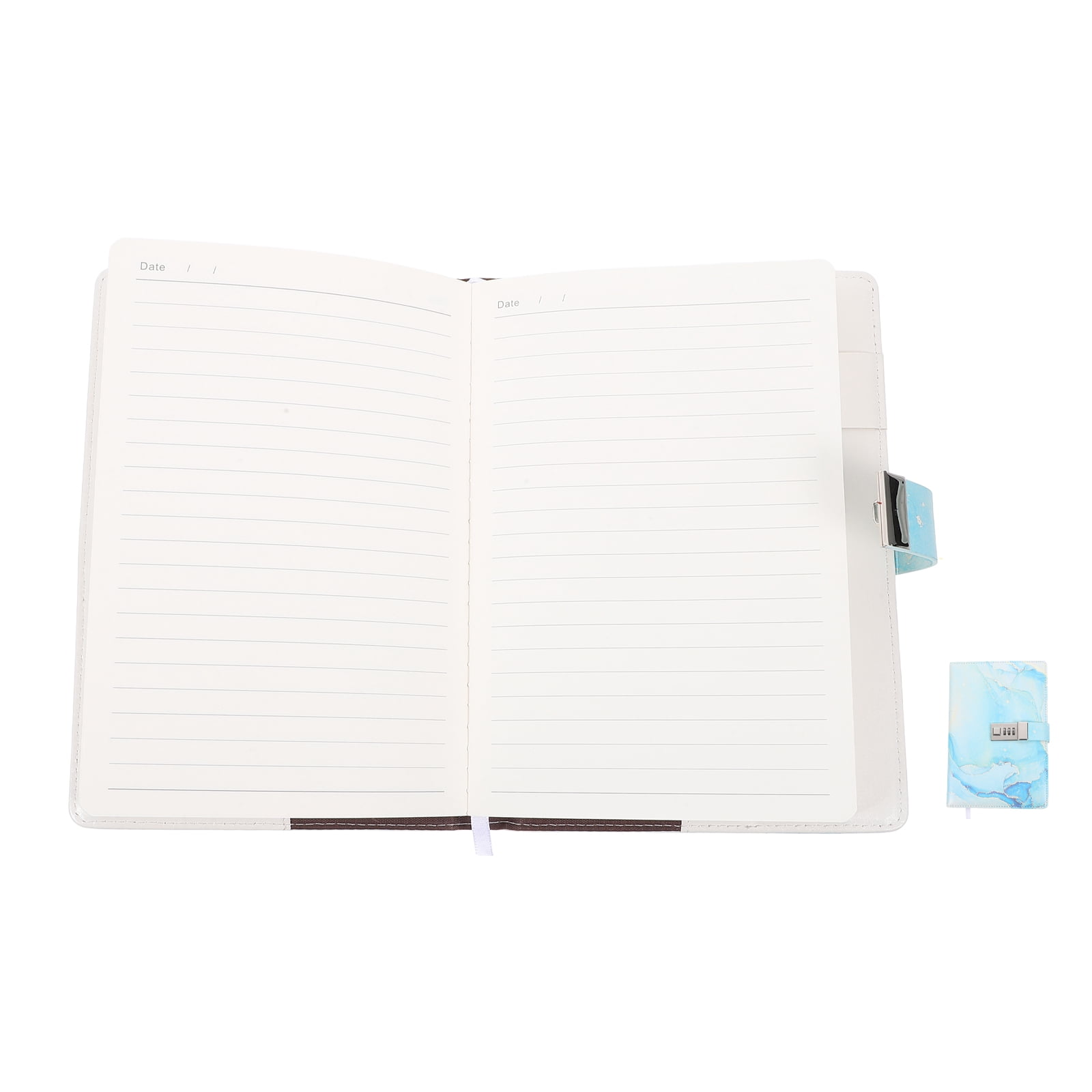 Password Diary The Notebook Lock Journal Small Notepad with Lock ...