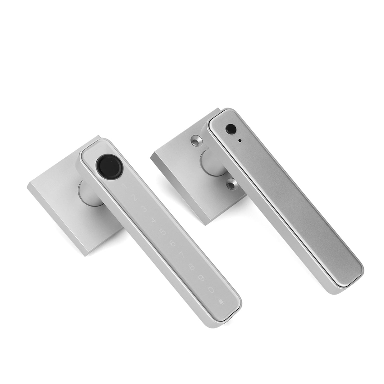 Password Handle Lock Control Digital Electronic Door Type-C Emergency ...