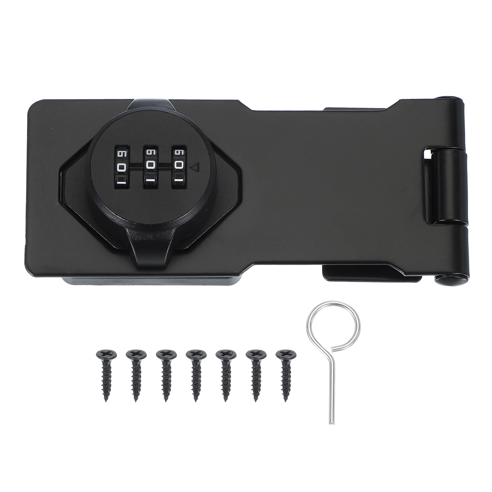Password Hasp Locks Keyless Combination Lock Twist Knob No Drilling ...