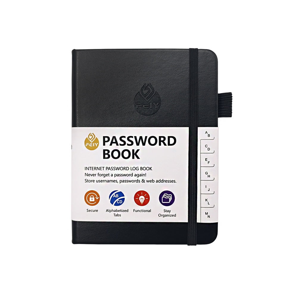 Password Keeper Book with Alphabetical Tabs, Small Password Books for ...