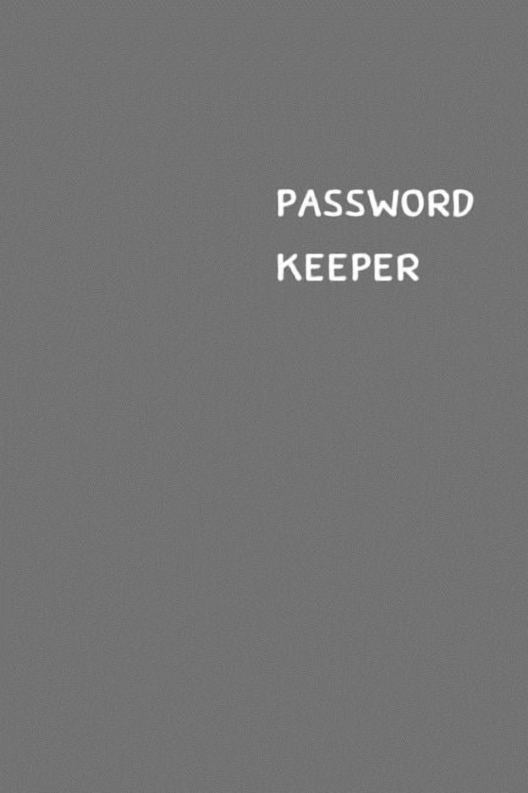 Password Keeper: Size (6 x 9 inches) - 100 Pages - Fossil Cover: Keep ...