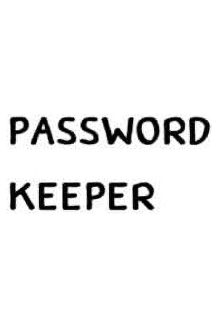 Password Keeper: Size (6 x 9 inches) - 100 Pages - White Cover: Keep ...