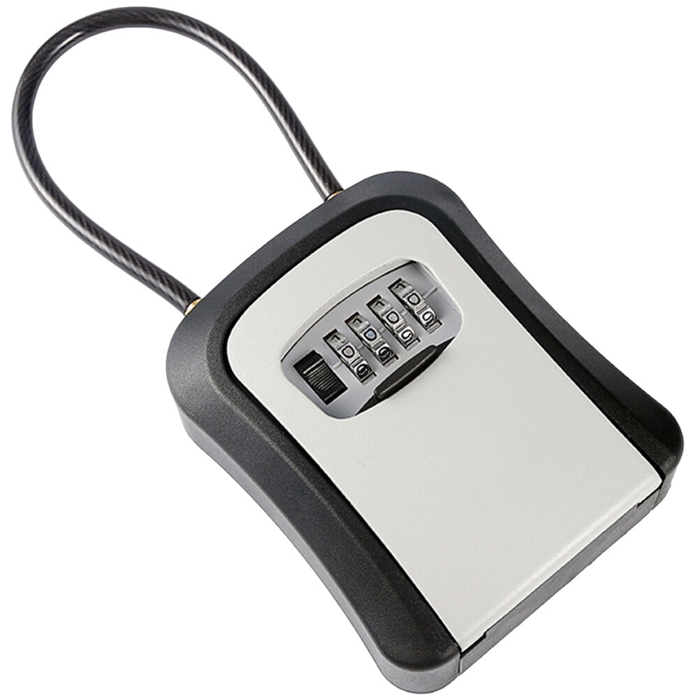 Koolleo Code Box Outdoor Keys Box Password Lock Box Keys Lock Box For