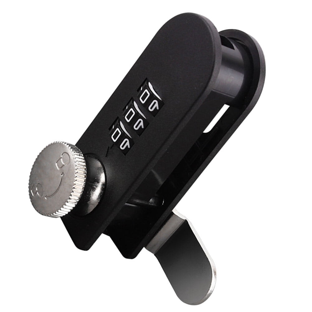 RENACLIPY Keyless Password Drawer Lock Black Alloy Security Lock for ...