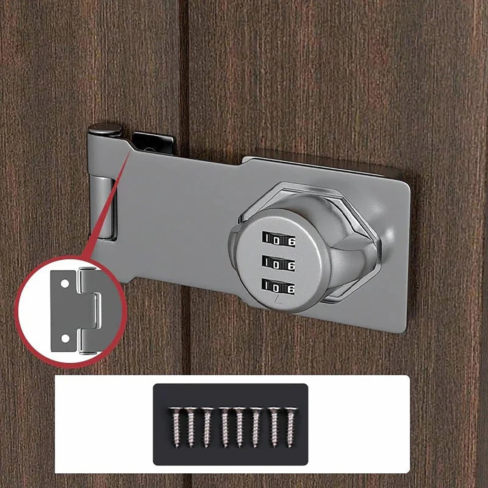 Password Lock under $5! CQCYD Password Cabinet Lock, Keyless Security ...