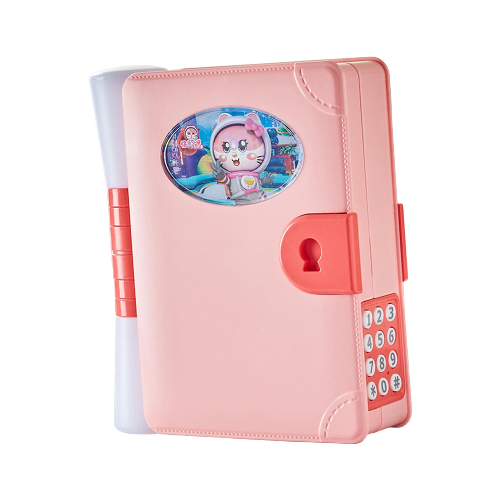 Password Lock Case Register Toys Money Hiding Box for Kids Girls ...