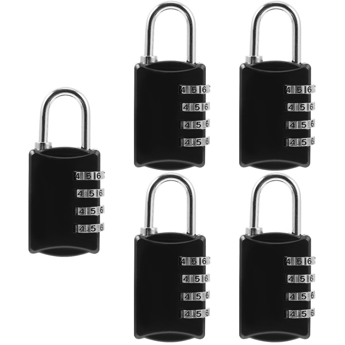 Password Outdoor Shackle Locker Travel Suitcase Locks Combination for ...