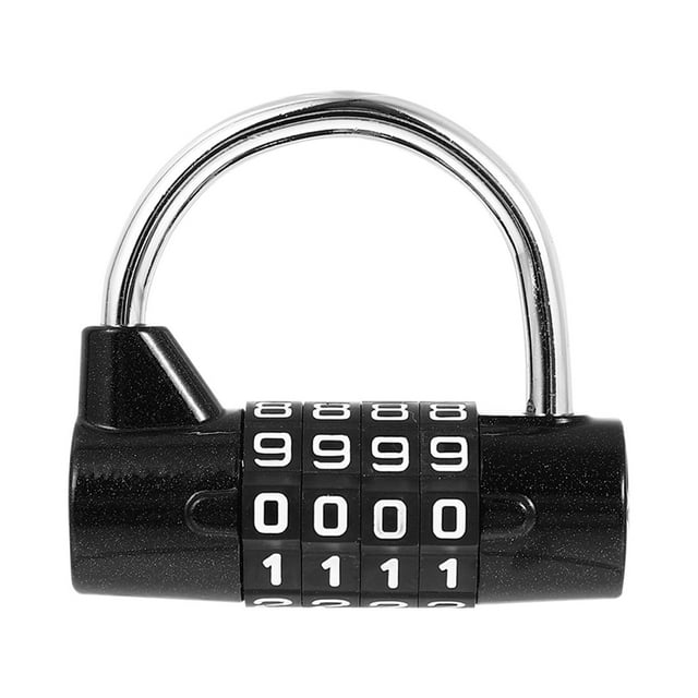 Password Safety Lock Combination Locks Lockers Student Black - Walmart.com