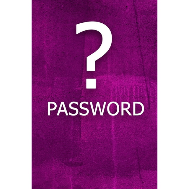 ? Password: The perfect book to keep all your password information ...