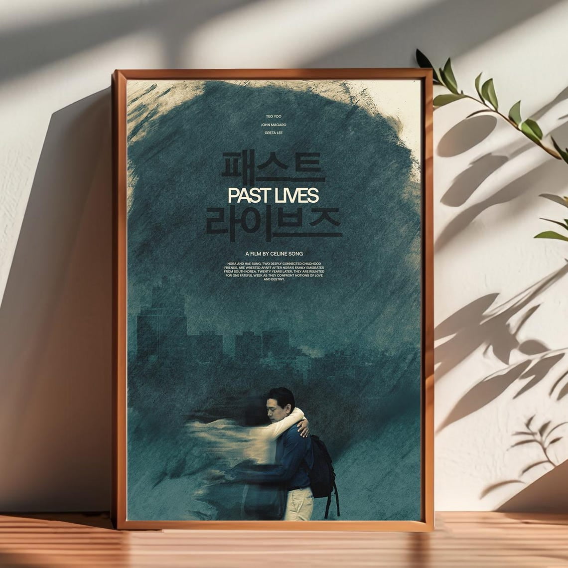 Past Lives Movie Poster: Modern Wall Art Decor, Unframed Poster Size ...