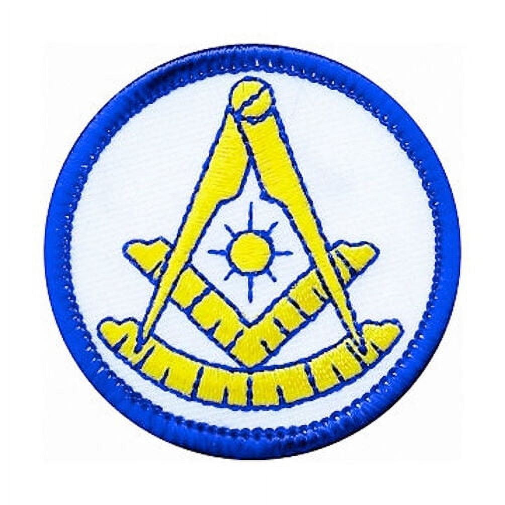 Past Master Masonic Patch colorful symbol for Freemasons - Walmart.com