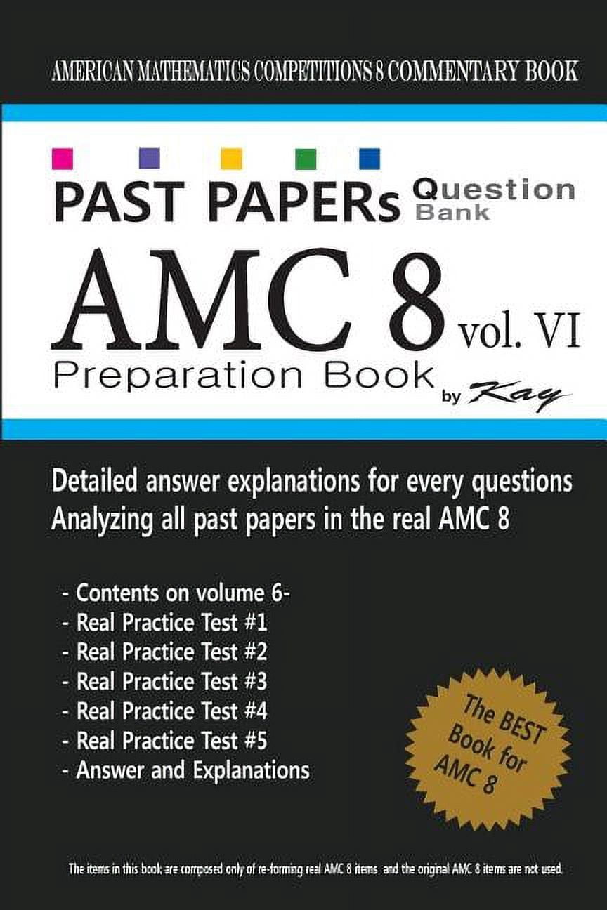 Past Papers Question Bank Amc8: Past Papers Question Bank AMC8 [volume ...