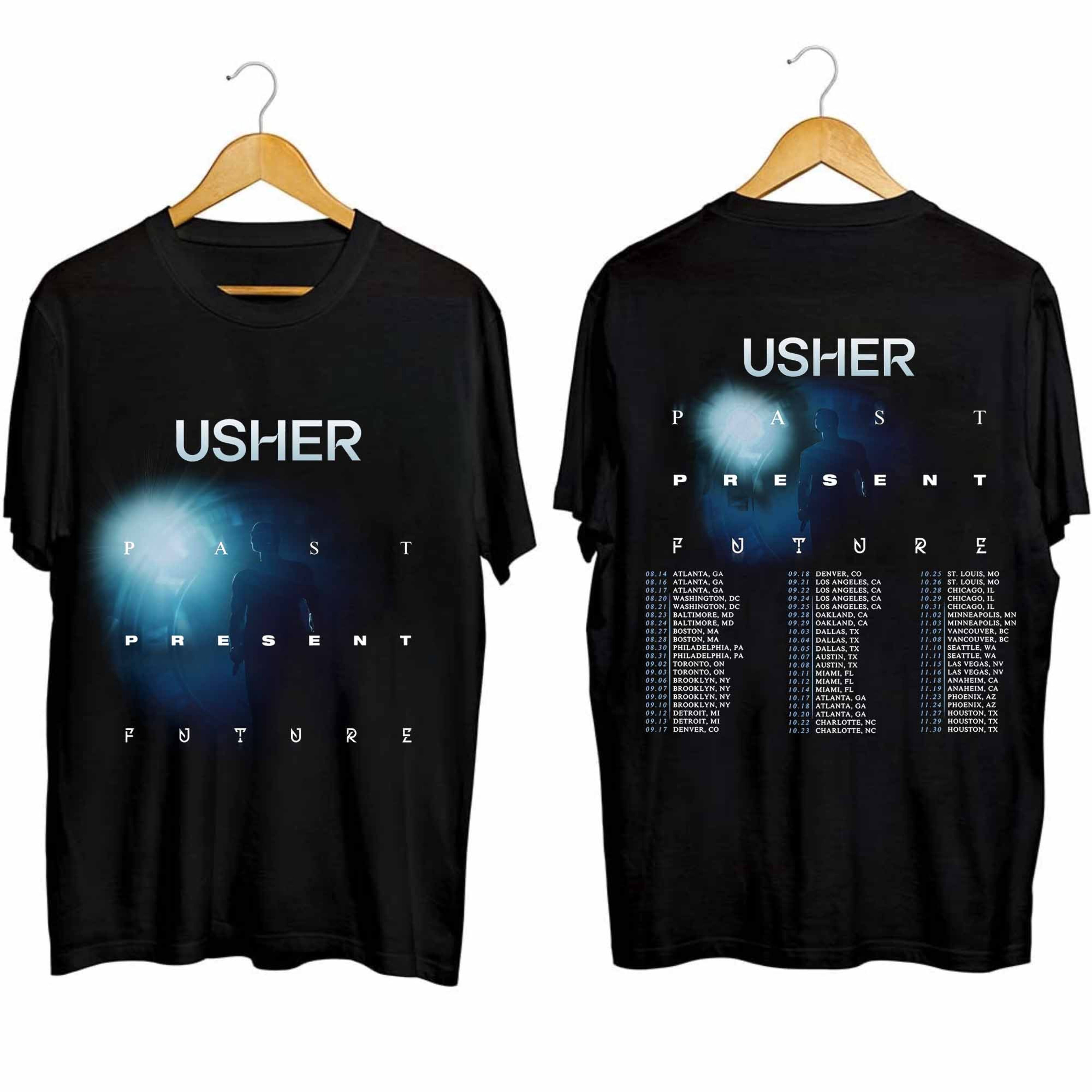 Past Present Future 2024 Tour Shirt - R&B Icon Concert Graphic ...