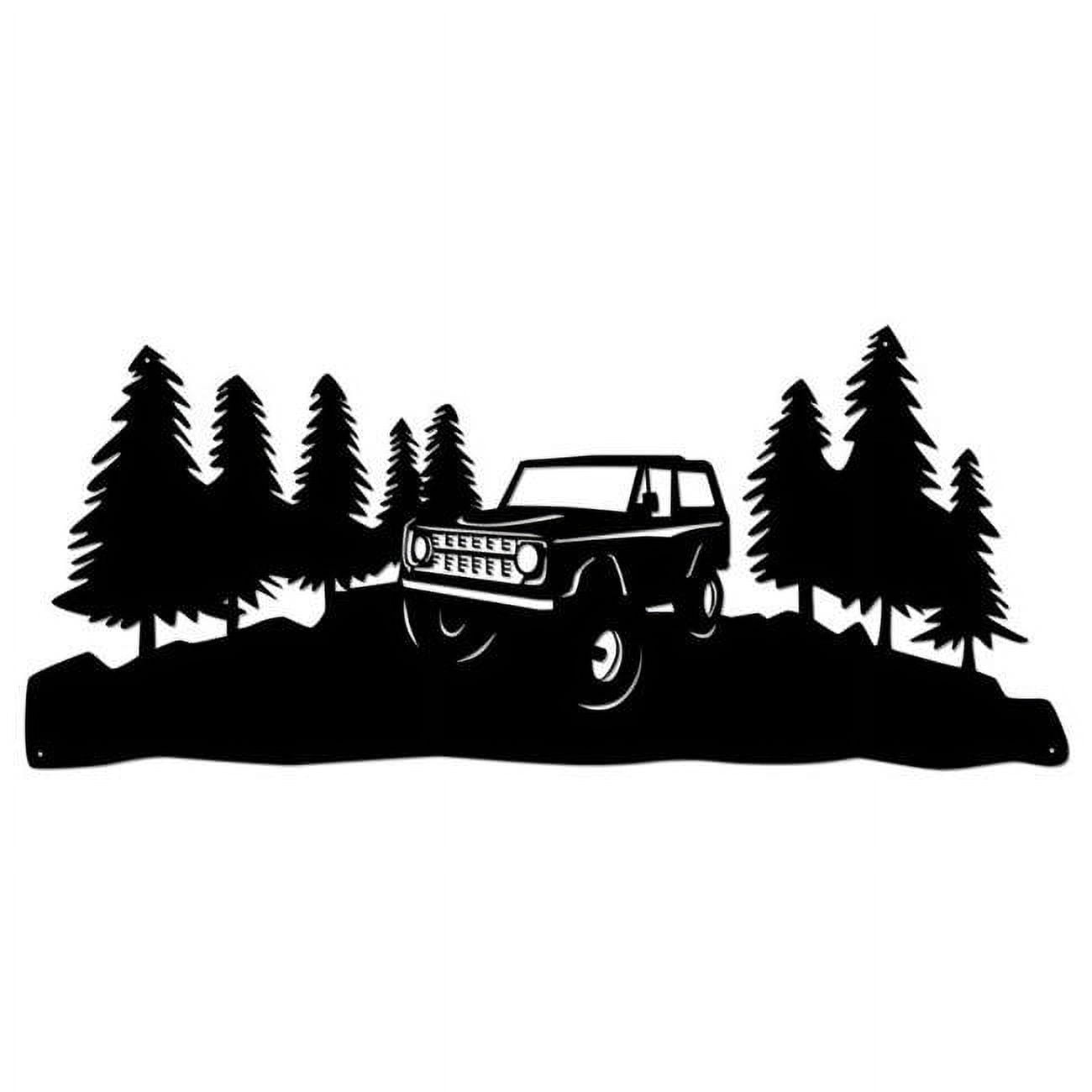 Past Time PS854 24 x 12 in. Four Wheel Cutout Plasma Metal Sign ...