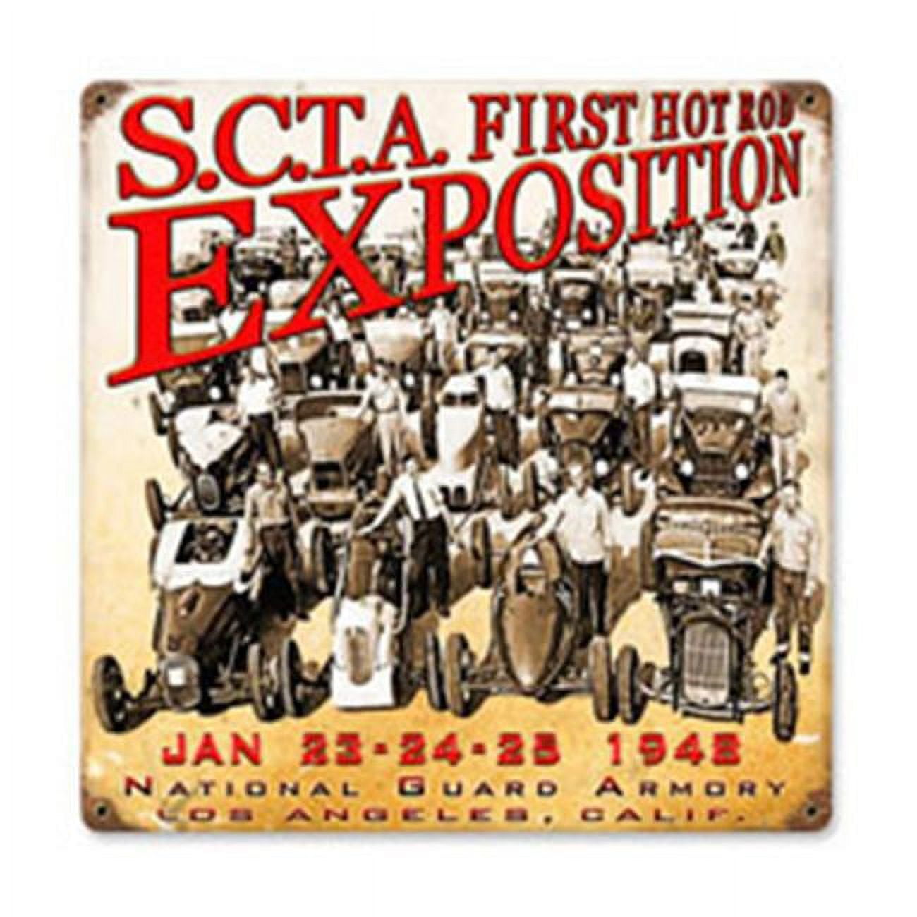 Past Time Signs 1948 Satin Exposition A-Strip Display Rails Sign ...