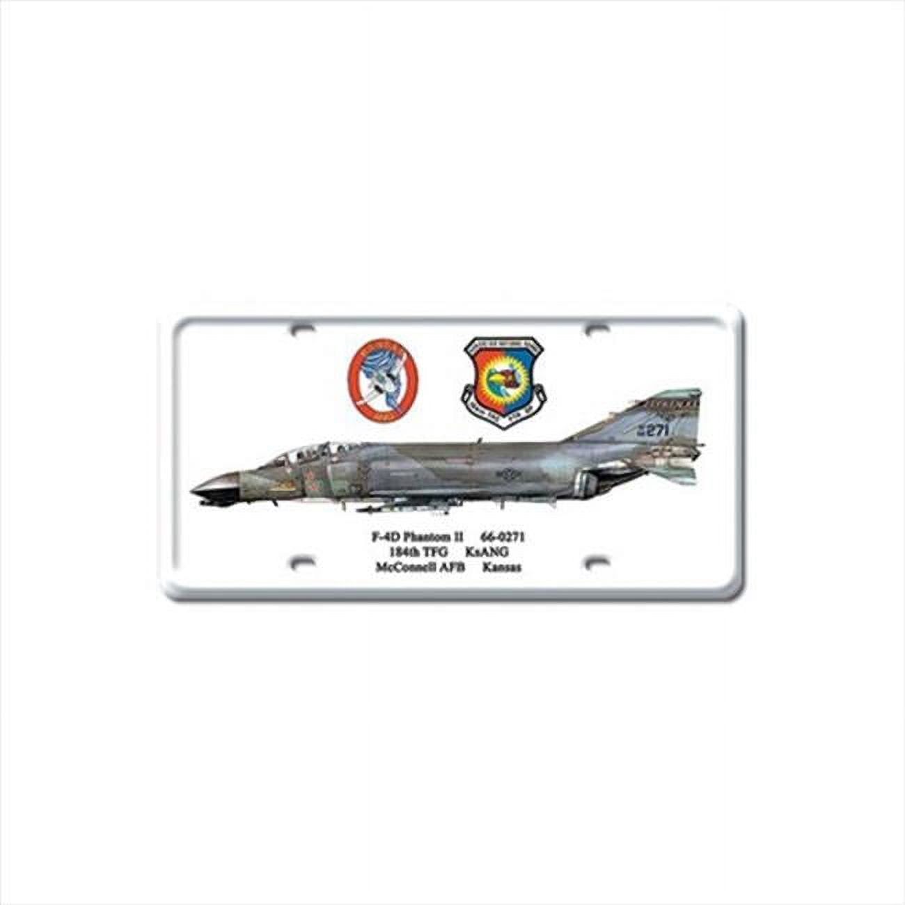 Past Time Signs DP025 F-4D Phantom Ii Aviation License Plate - Walmart.com