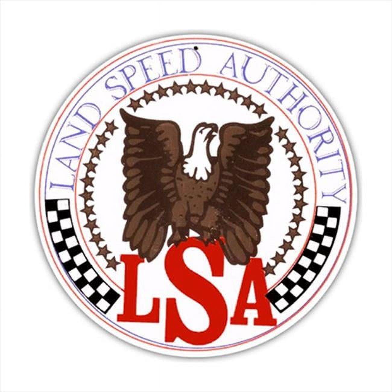 Past Time Signs FRC109 Lsa Automotive Round Metal Sign - Walmart.com