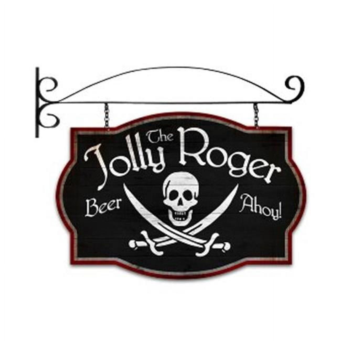 Past Time Signs Jolly Roger Tavern Bar And Alcohol Double Sided Custom ...