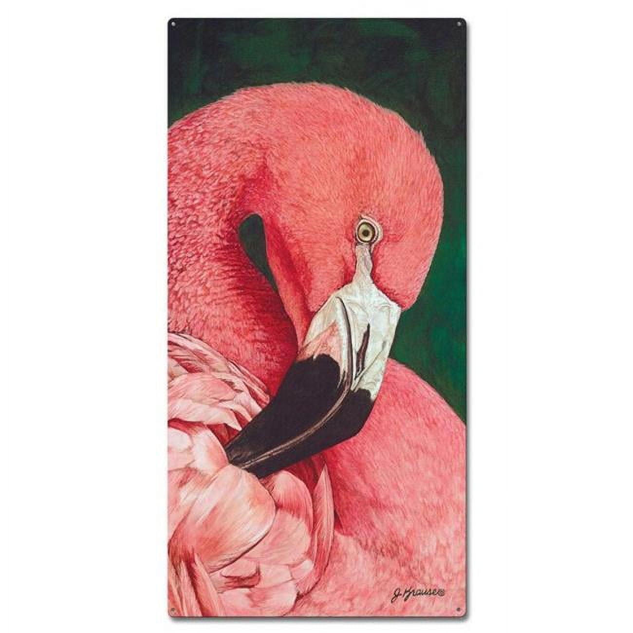 Past Time Signs LANE264 18 x 36 in. Penny Lane Flamingo Sign - Walmart.com