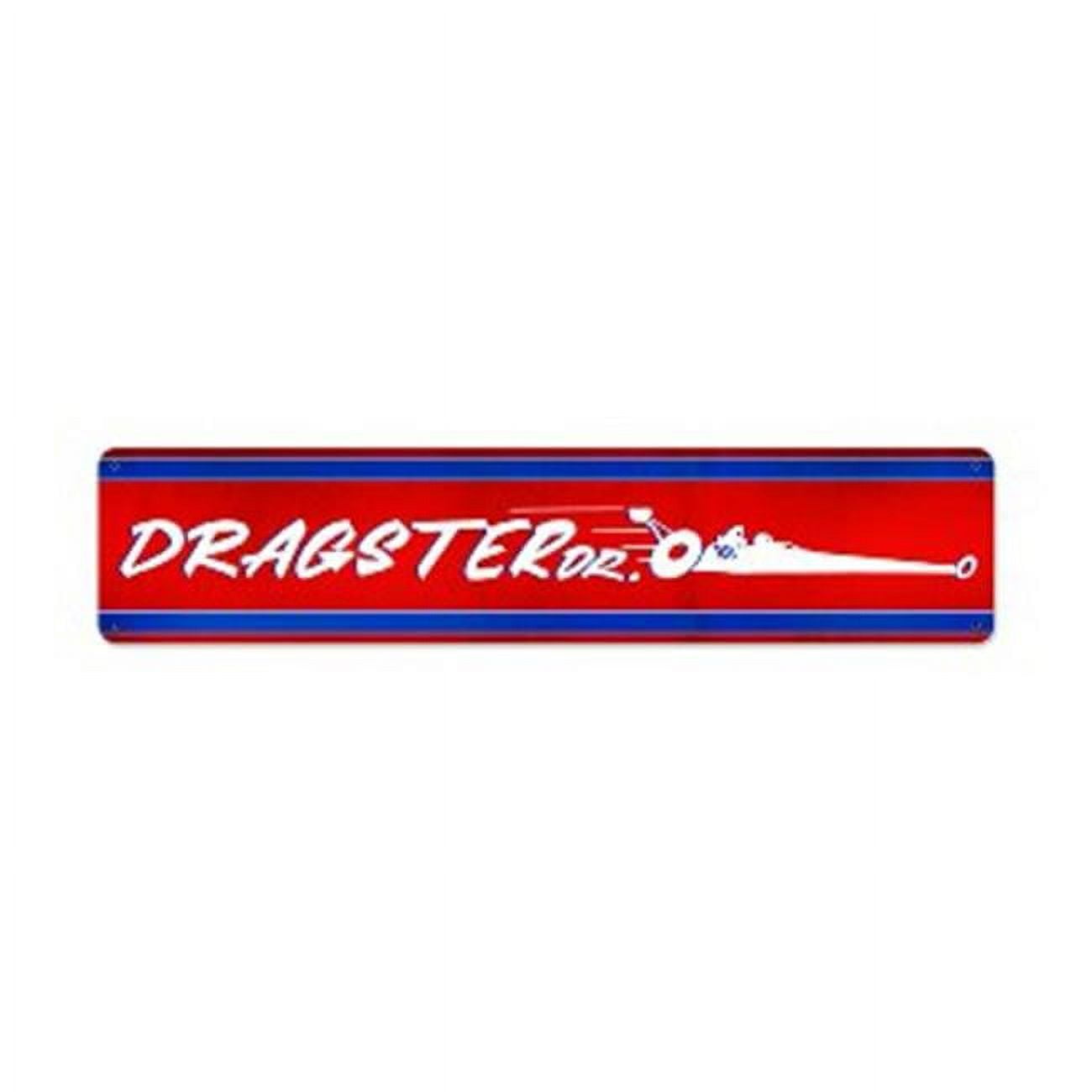 Past Time Signs MLK098 Dragster Dr Automotive Metal Sign - Walmart.com