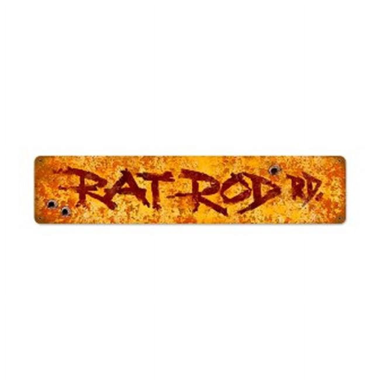 Past Time Signs MLK108 Rat Rod Automotive Vintage Metal Sign - Walmart.com