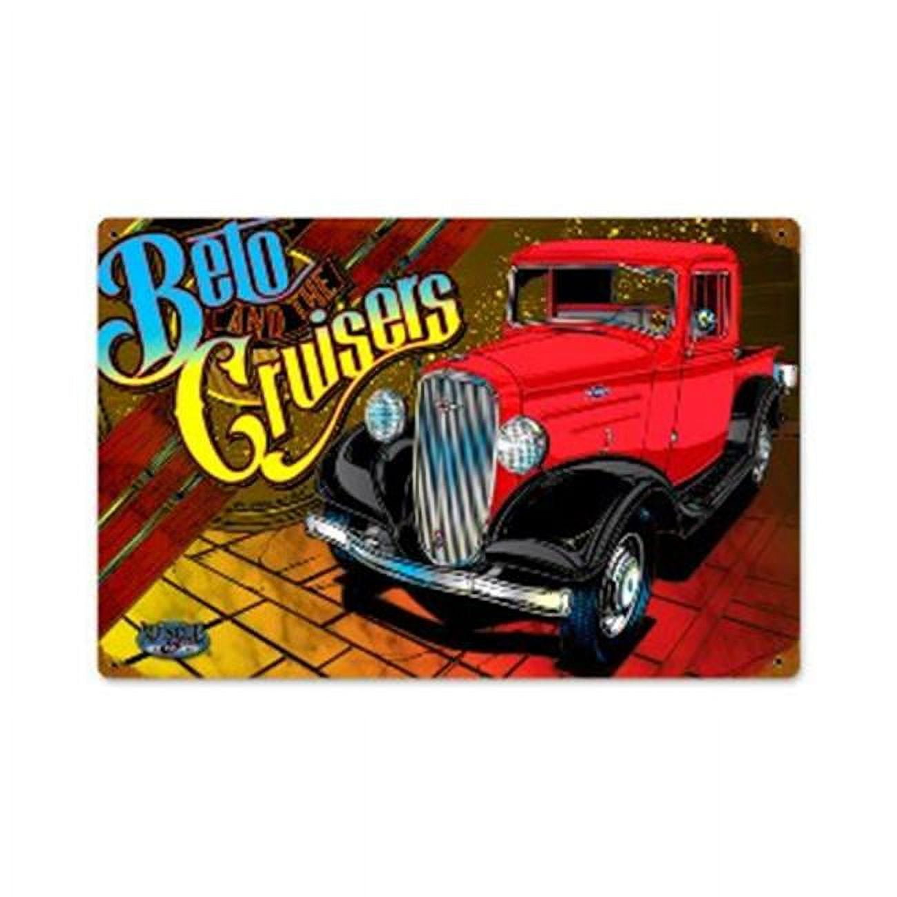 Past Time Signs MNI072 1936 Ford Automotive Vintage Metal Sign ...