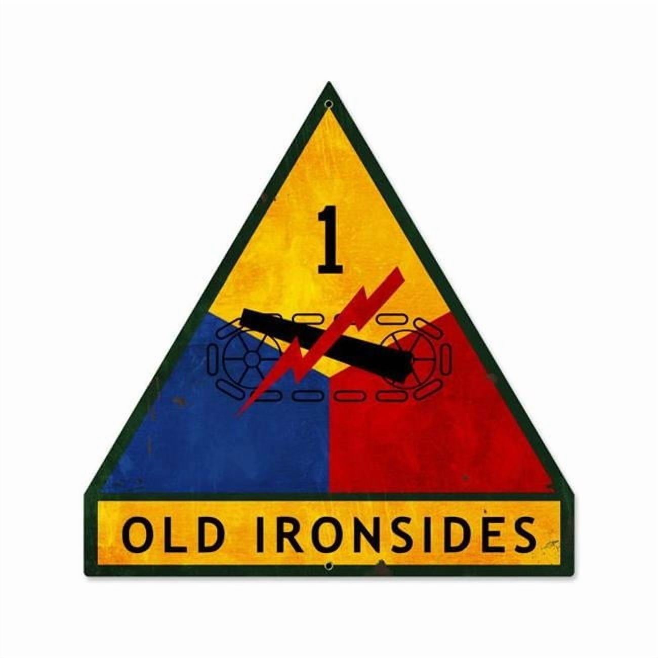 Past Time Signs Old Ironsides Custom Metal Shape Sign - Walmart.com