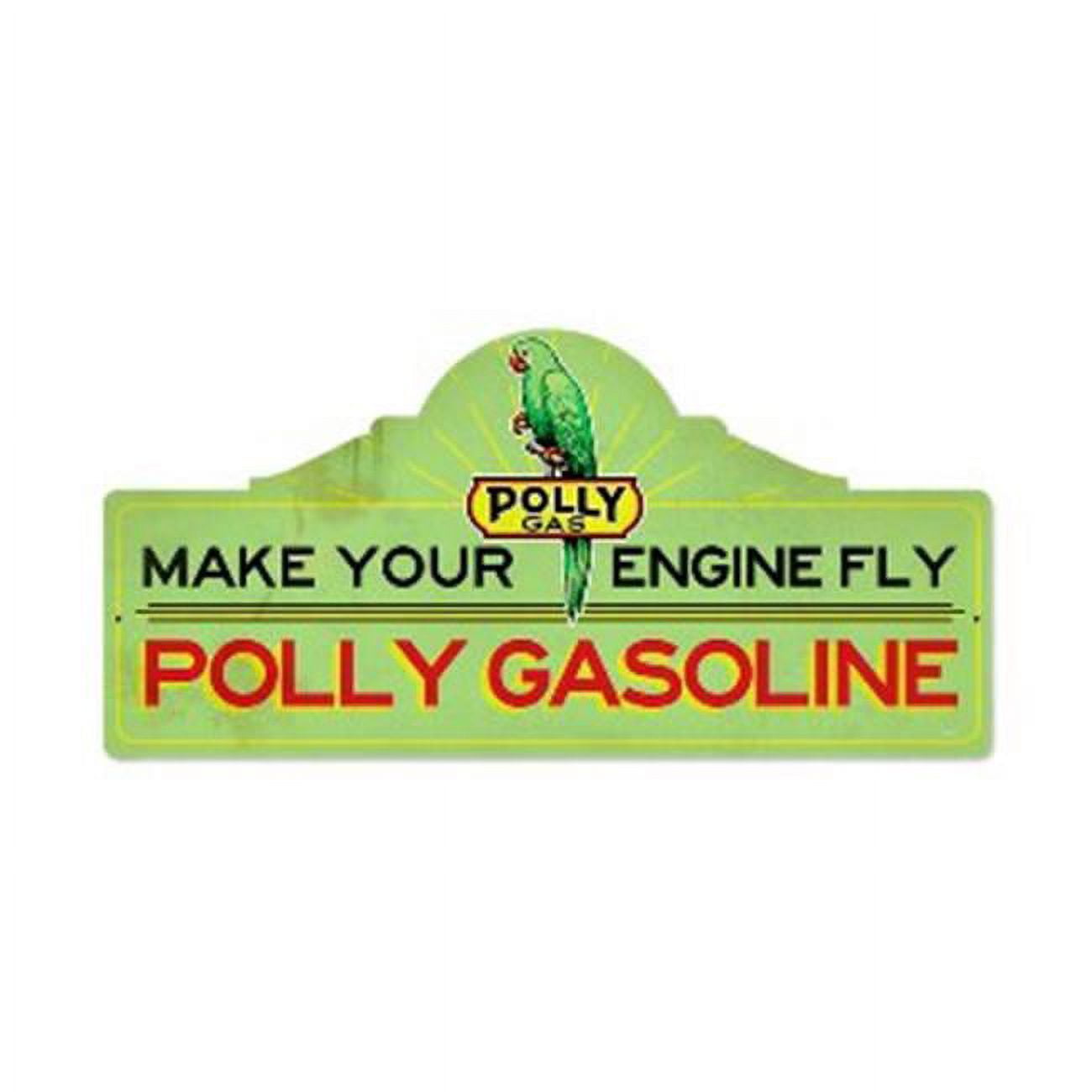Past Time Signs PS100 Polly Gas Station Automotive Custom Metal Shape ...