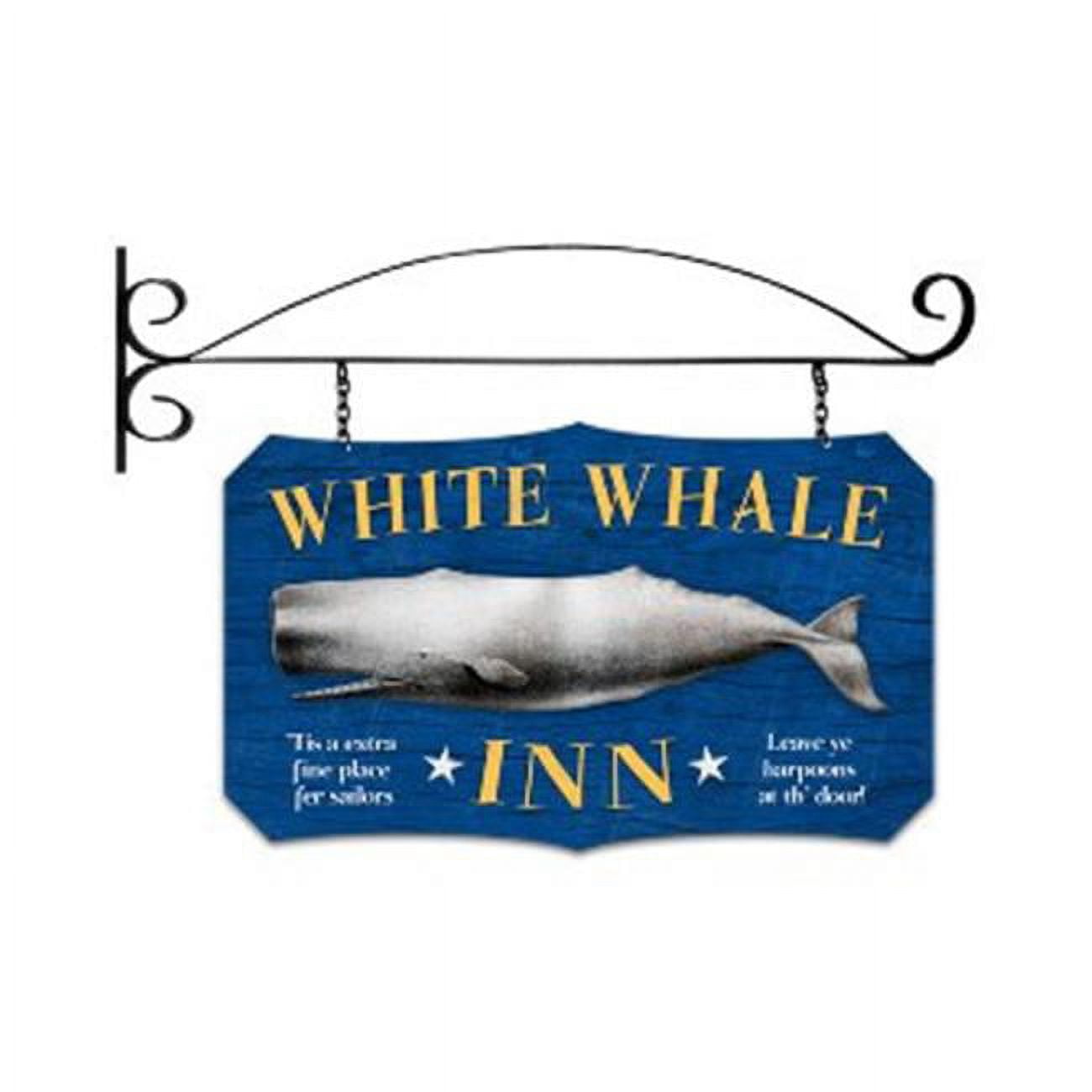 Past Time Signs PS172 White Whale Inn Bar And Alcohol Double Sided ...