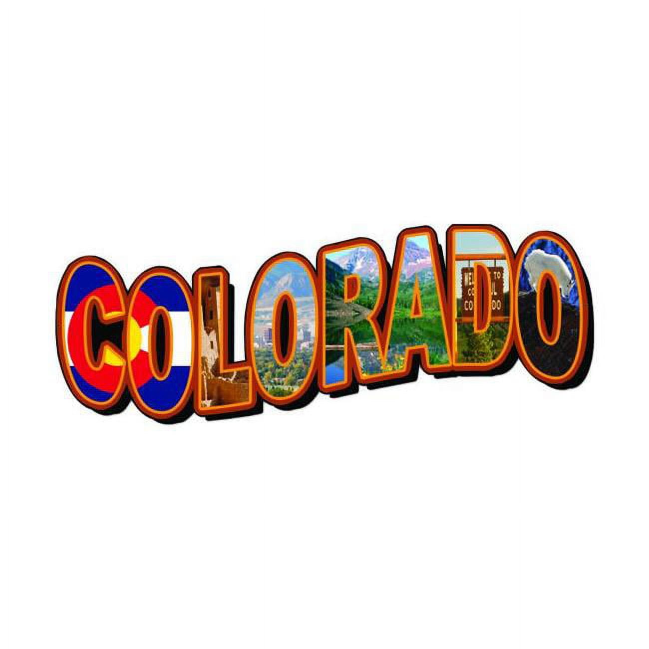 Past Time Signs PS226 Colorado Landmarks Custom Metal Shape Sign ...