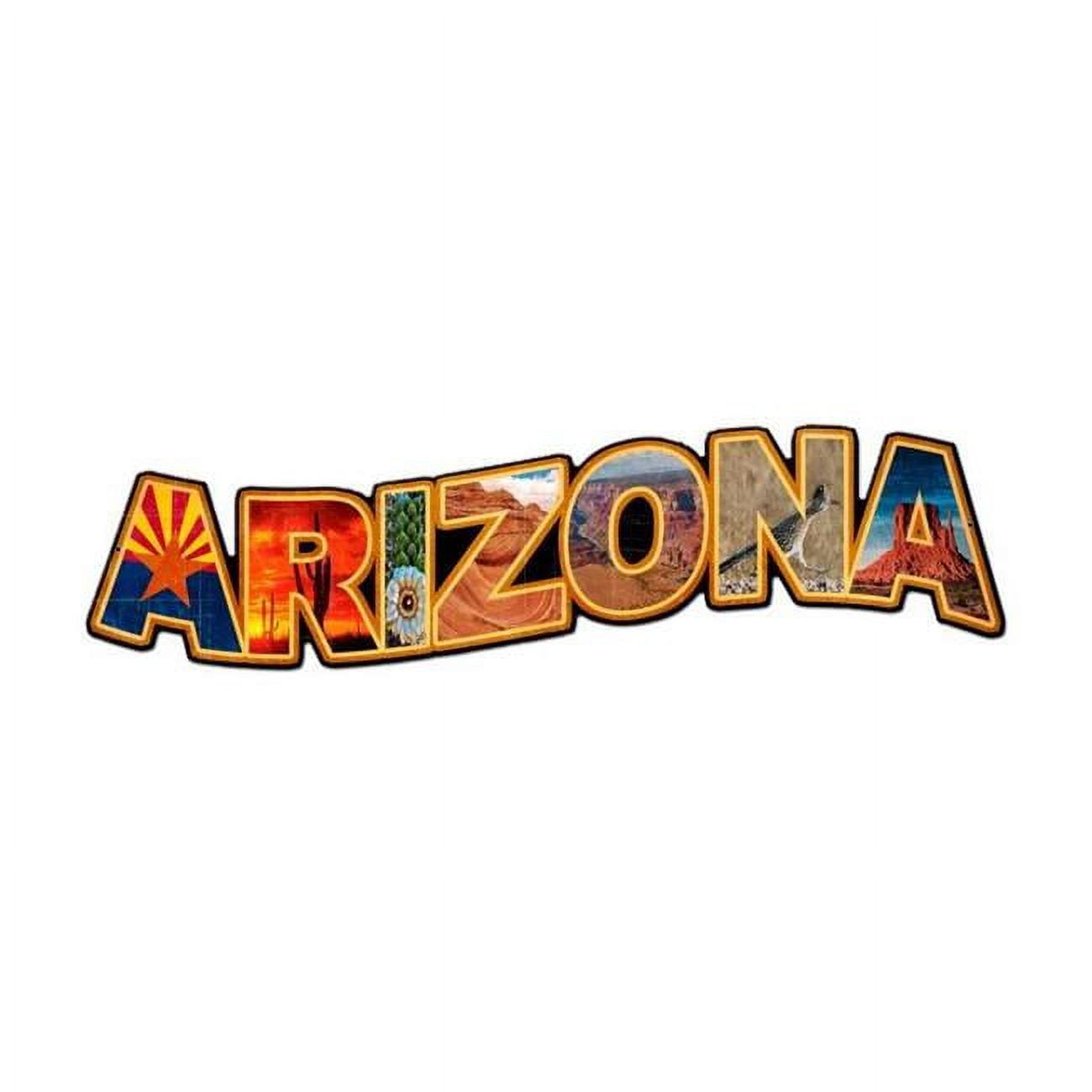 Past Time Signs PS228 Arizona Landmarks Custom Metal Shape Sign ...