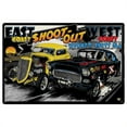 Past Time Signs PS374-HOLD 26 x 17 in. 3D American Muscle Map Metal ...