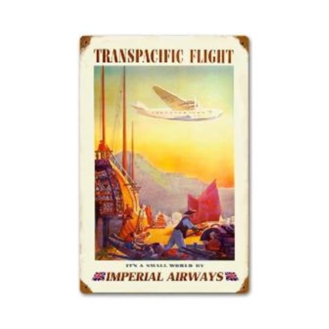 Past Time Signs PTS324 Transpacific Imperial Airways Home And Garden ...