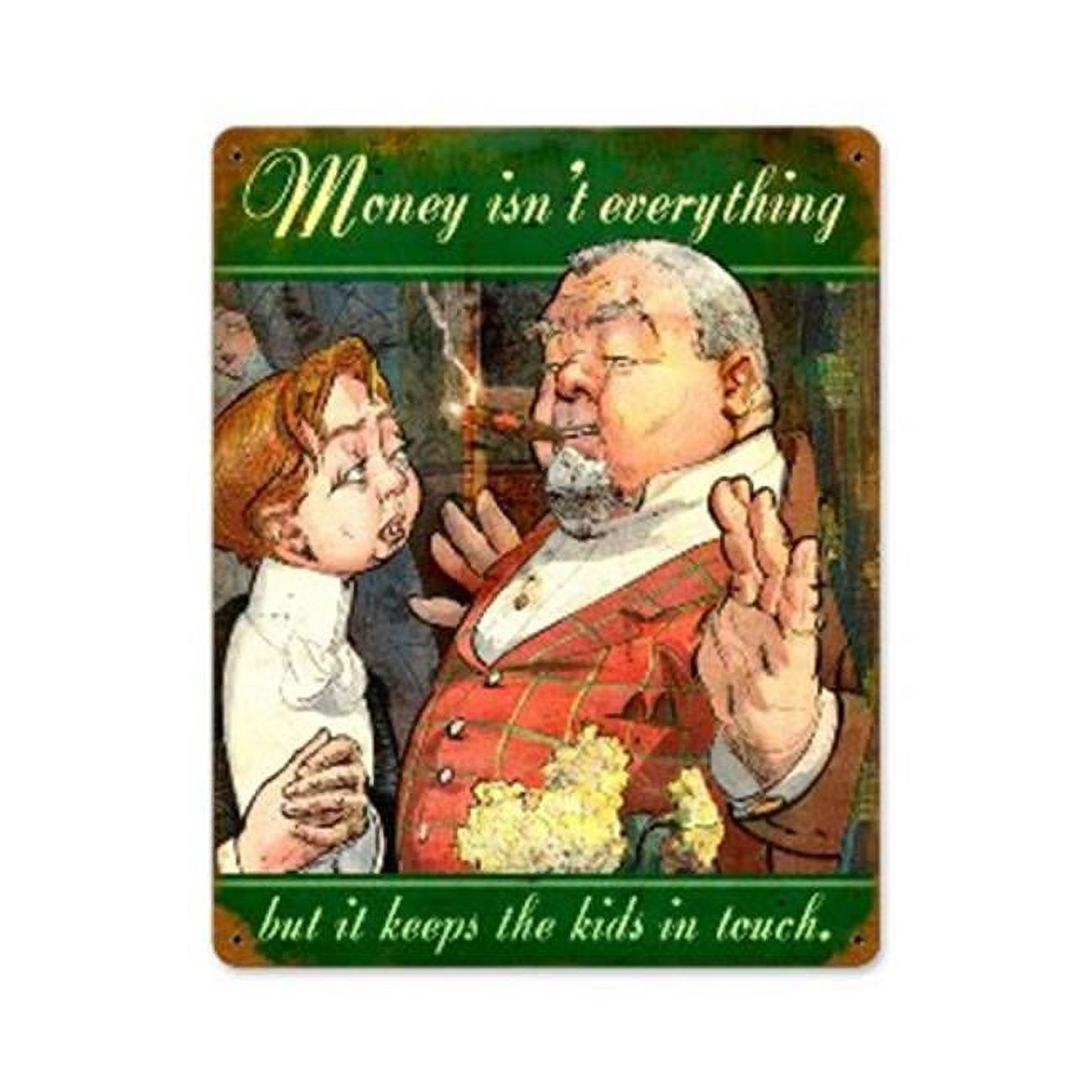 Past Time Signs PTS372 Money Keeps The Kids Home And Garden Vintage ...