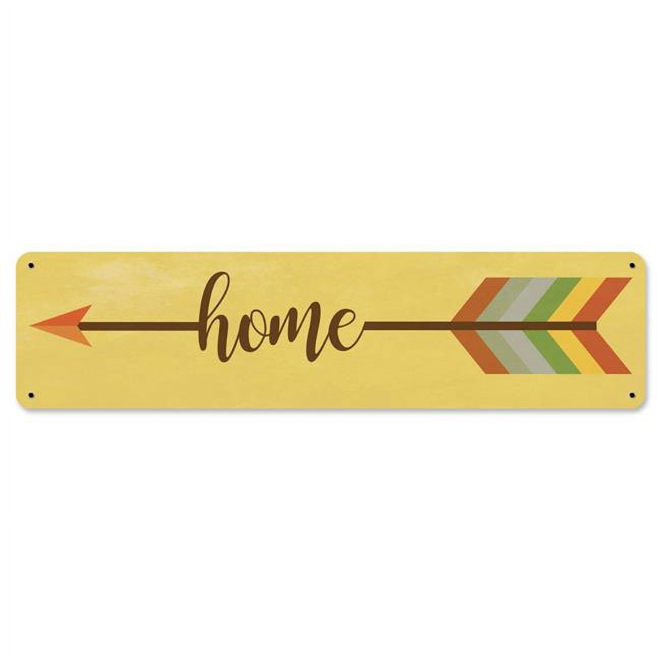 Past Time Signs PTS941 Home Arrow Metal Sign - 20 x 5 in. - Walmart.com