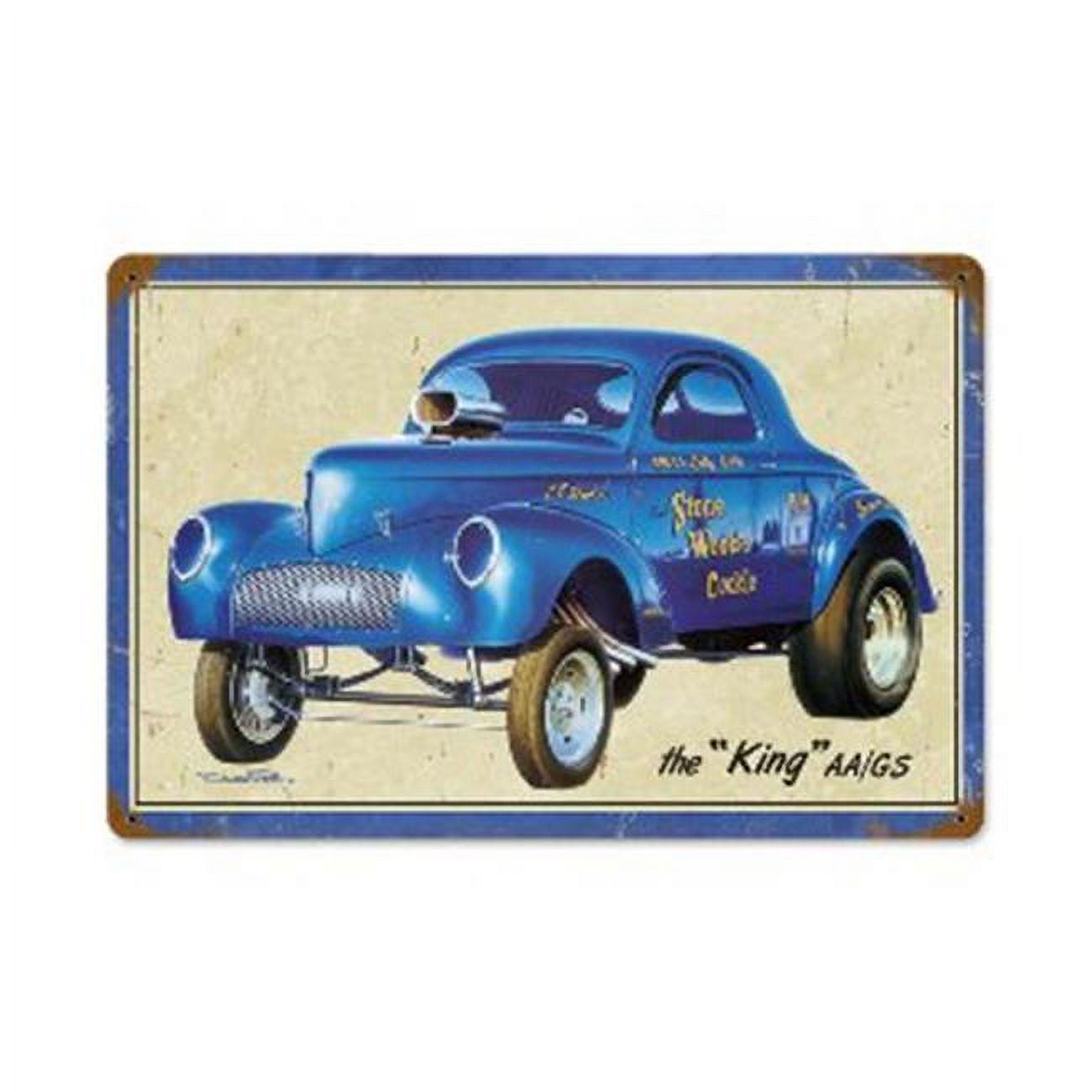 Past Time Signs SWC001 Stone Woods Cook Automotive Vintage Metal Sign ...
