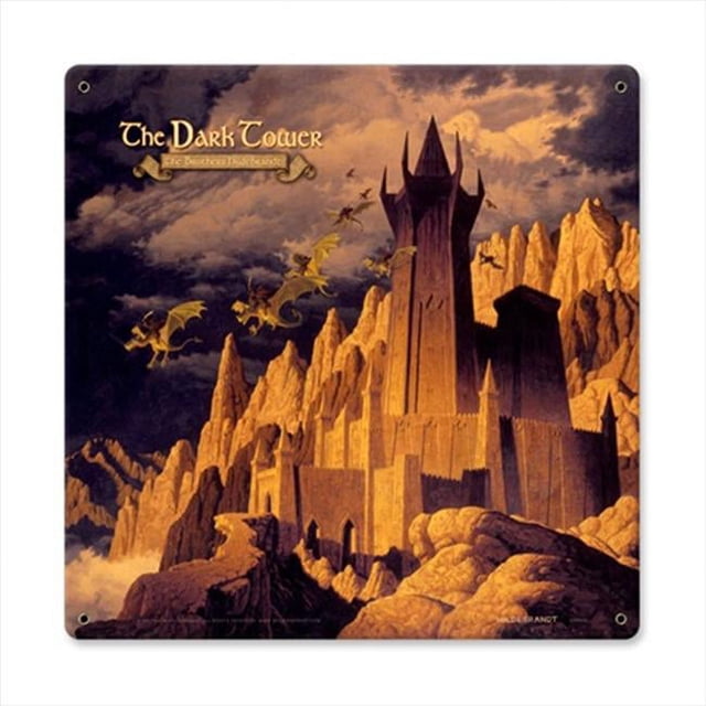 Past Time Signs The Dark Tower Fantasy Metal Sign - Walmart.com