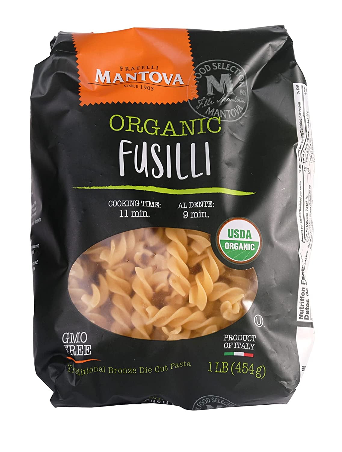 Pasta 1 lb (12 pack) - Authentic Spiral Pasta - Walmart.com
