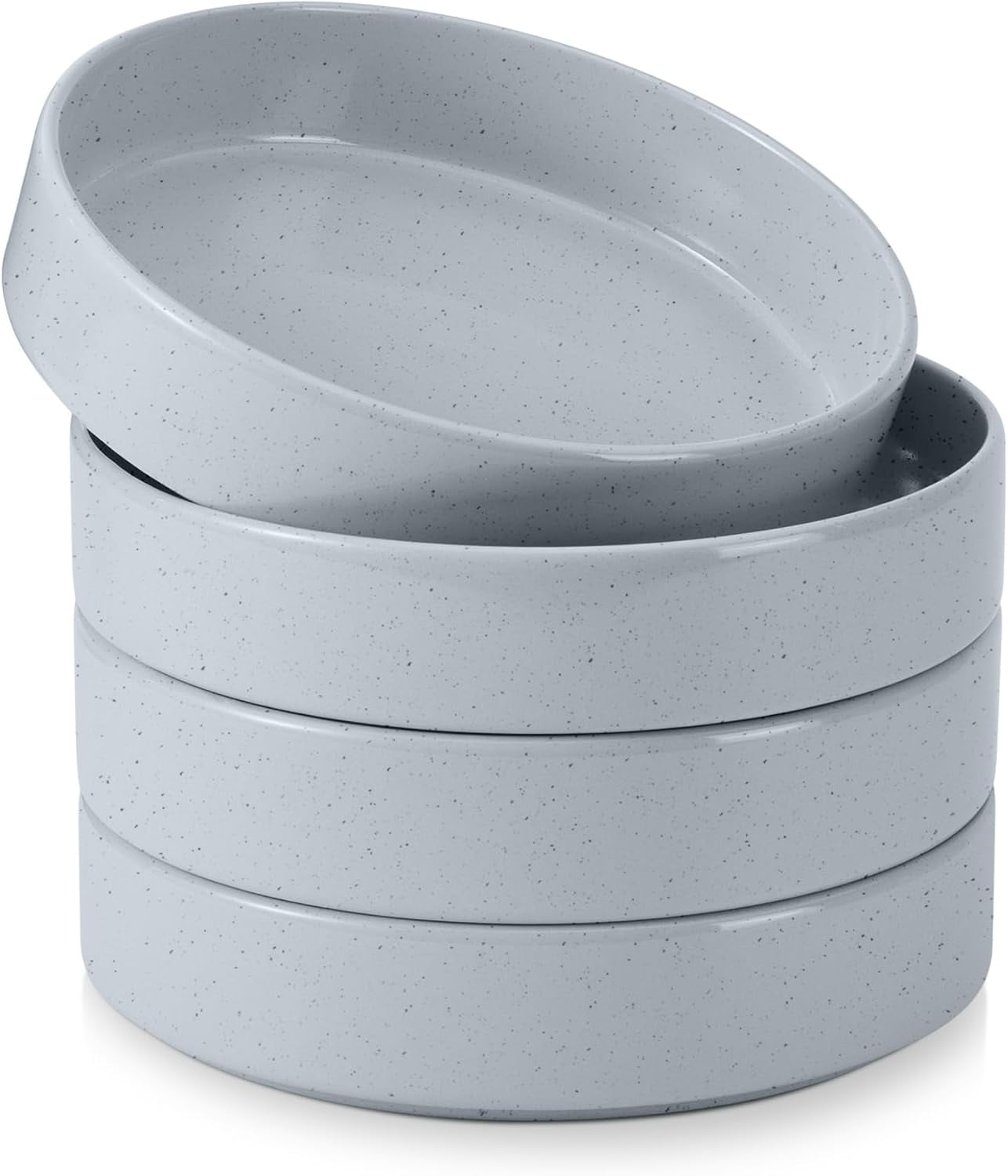 Pasta Bowls Set of 4, 35oz Ceramic Large Salad Bowl Plates for Serving ...