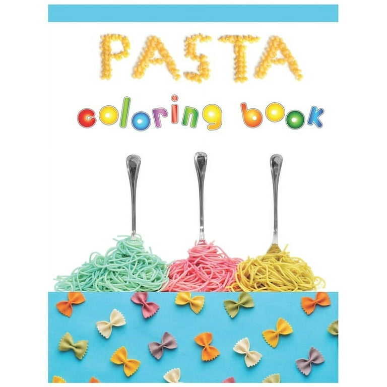 kids n fun coloring pages spaghetti