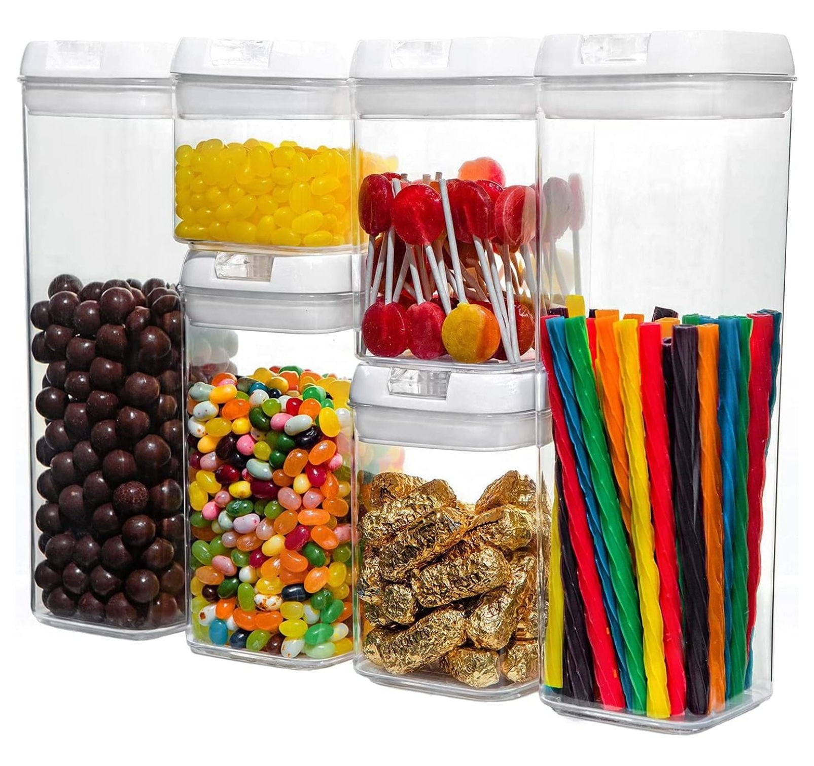 Pasta Containers for Pantry - 6Pcs - Pantry Organization and Storage ...