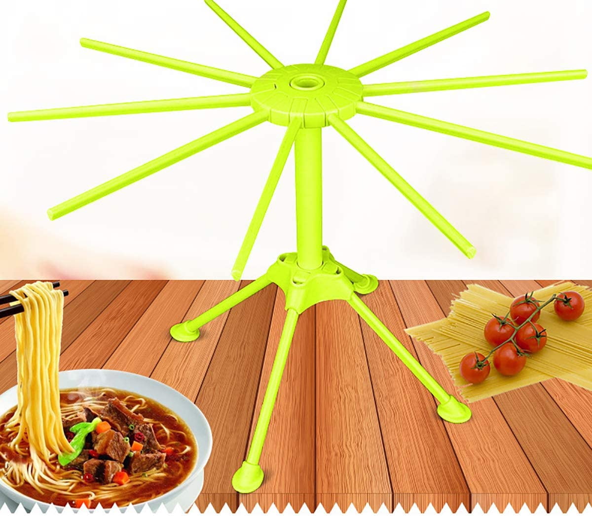 Pasta Drying Rack Noodle Stand, Collapsible Pasta Drying Rack, Plastic ...