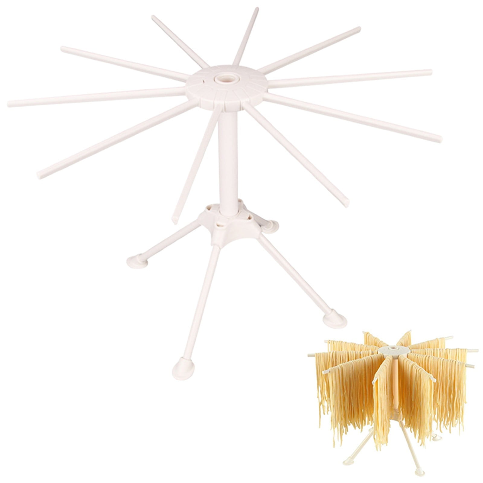 Pasta Drying Rack Plastic Foldable Homemade Fresh Spaghetti Stand Dryer ...