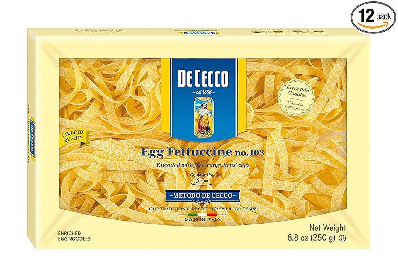 Pasta Fettuccine 12 Case 8.8 Ounce - Walmart.com