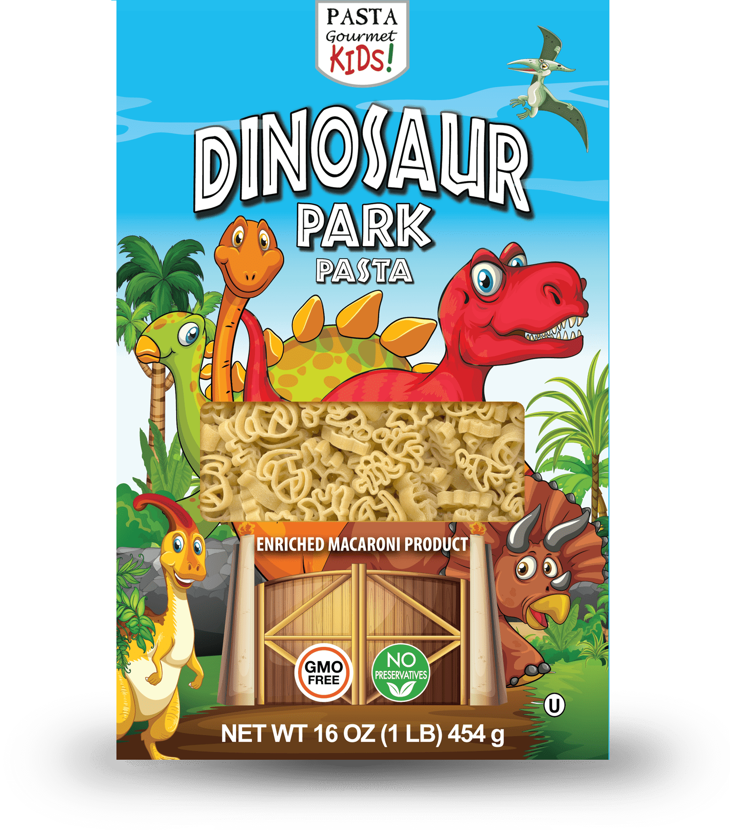 Pasta Gourmet 4 Kids! Dinosaur Park Pasta - Walmart.com