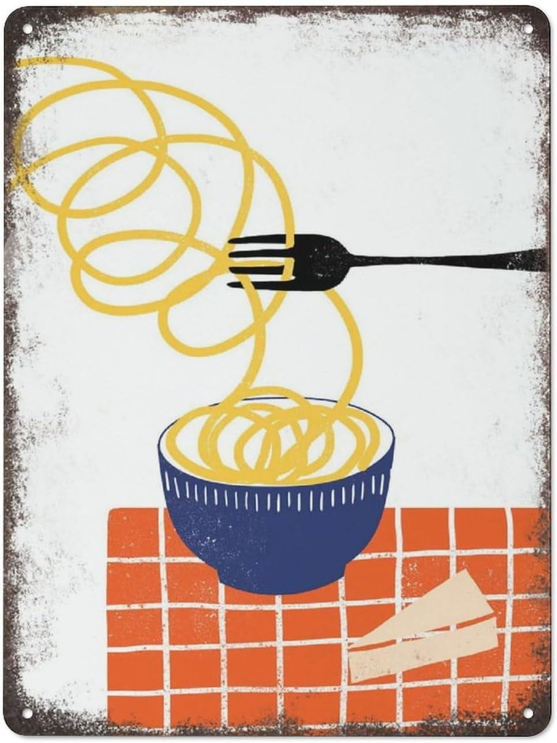 Pasta Lover Spaghetti Art Spaghetti Poster Eat Spaghetti Italian Food ...