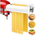Pasta Maker 3-in-1 Attachment for Stand Mixers Including Fettuccine and ...