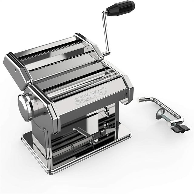 Pasta Maker Hand Crank Pasta Machine Noodle Maker Home Manual Rollers ...